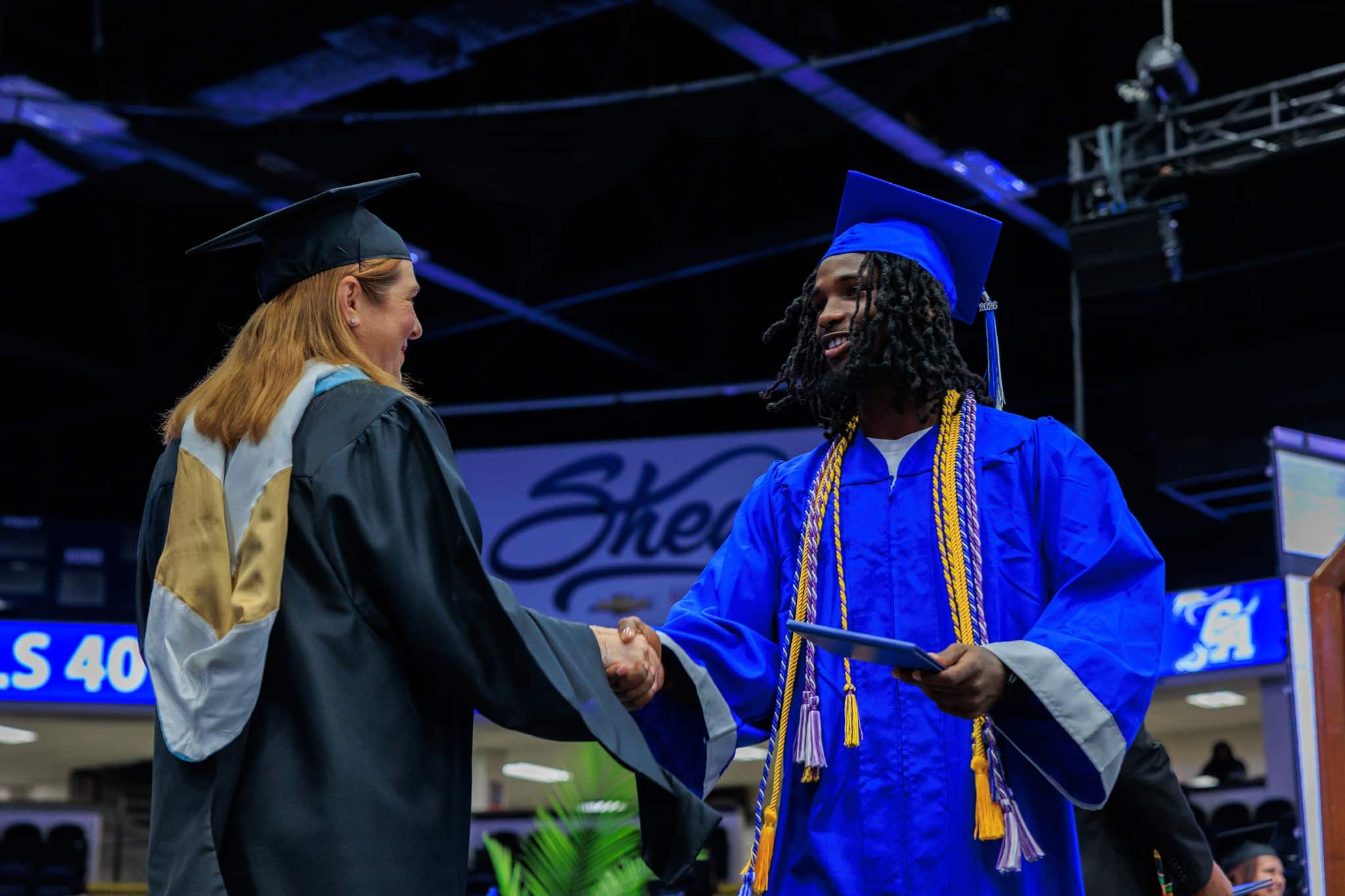 Photos: Caps, gowns, celebration at Carman-Ainsworth commencement ...